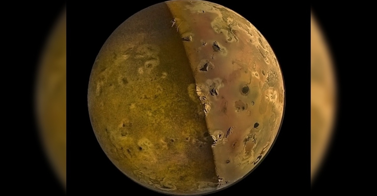 Sejarah Tercipta, Gambar Resolusi Tinggi Bulan Musytari, Io Berjaya Diambil