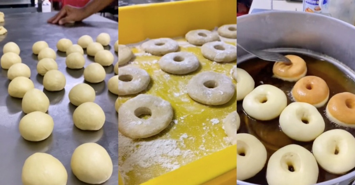 Buat Sendiri Kat Rumah, Ini Resipi Donat Gebu Gebas Perlu Dicuba