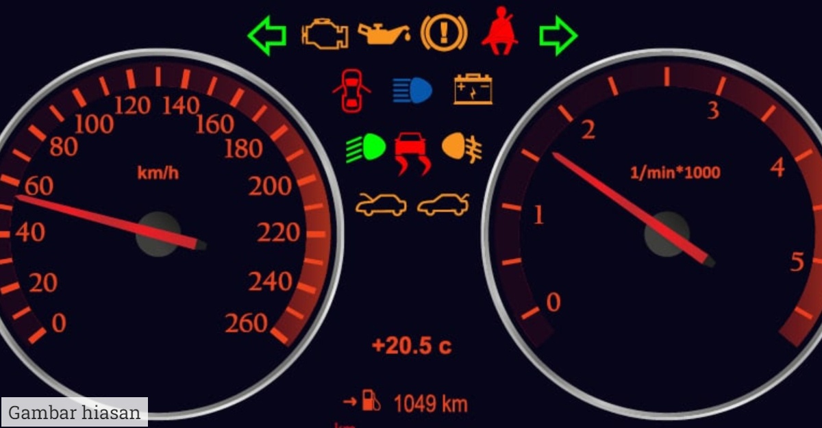 Ambil Tahu, Ini Maksud Simbol-Simbol Pada Meter Kereta