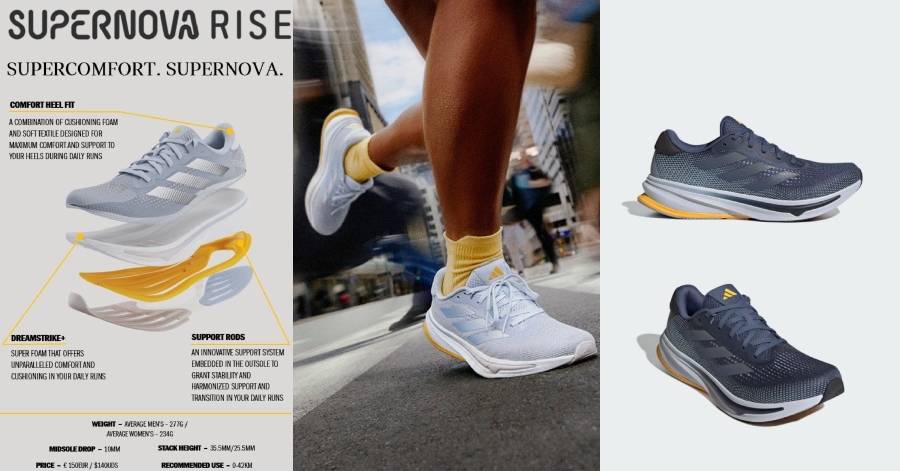 Adidas Lancarkan Colorways Francais Supernova Yang Selesa, Direka Bagi ...