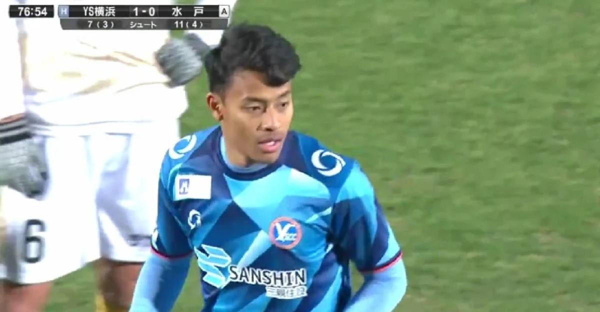 Luqman Hakim Lakar Penampilan Sulung Bersama Yokohama SCC