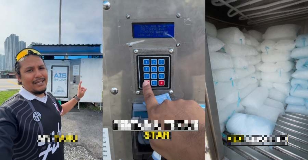 24 Jam Buka, Lelaki Kongsi Tempat Beli Beg Ais 24 Jam Buka, Lelaki Kongsi Tempat Beli Beg Ais