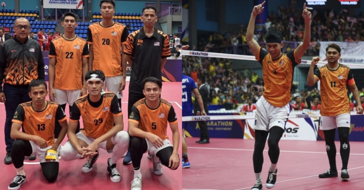 Malaysia Juara Berganda Piala Dunia Sepak Takraw 2024, Berjaya 'Libas ...