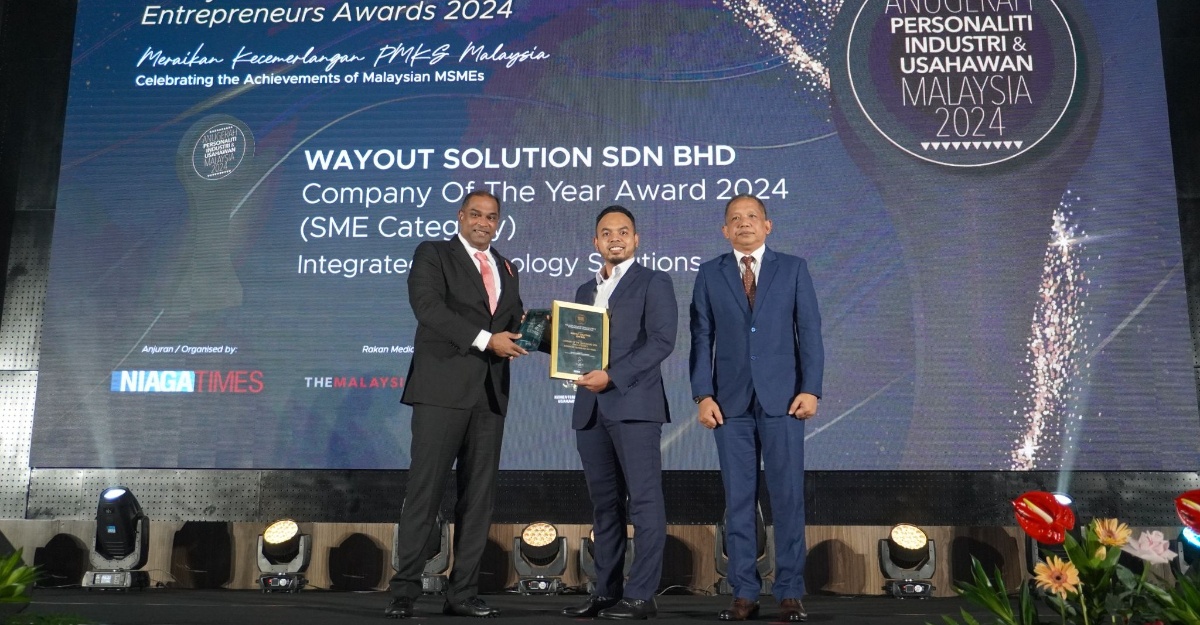 Wayout Solution Diiktiraf Syarikat Perkhidmatan Teknologi Terbaik Di APIUM 2024
