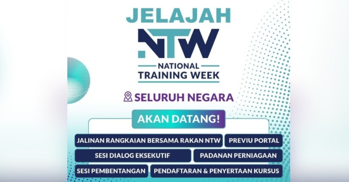 Lebih 25,000 Kursus Tersedia, NTW 2024 Peluang Dapatkan Sijil Latihan ...