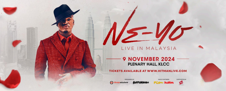 NE-YO Kembali Ke Kuala Lumpur Tahun 2024