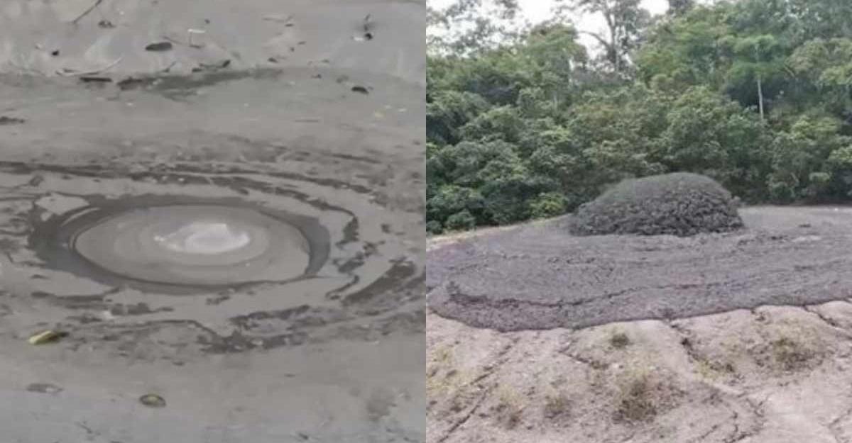 Kenali "Mud Volcano" Yang Banyak Terdapat Di Sabah