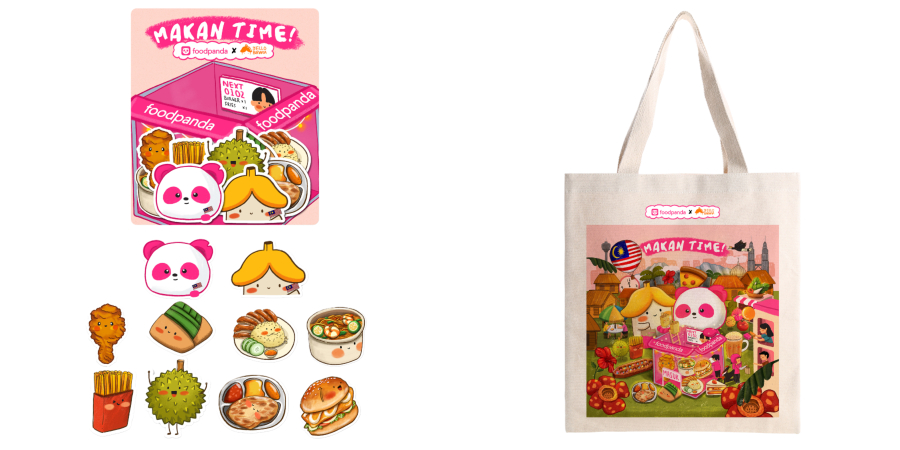 foodpanda Kolaborasi Bersama Yello_Banana Untuk Koleksi Edisi Terhad ...