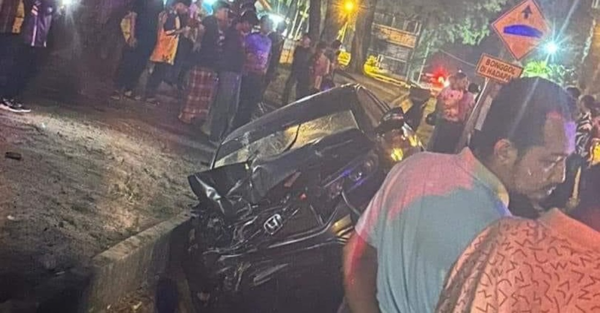 Motosikal Dirempuh Kereta, Tiga Penuntut UiTM Dungun Maut