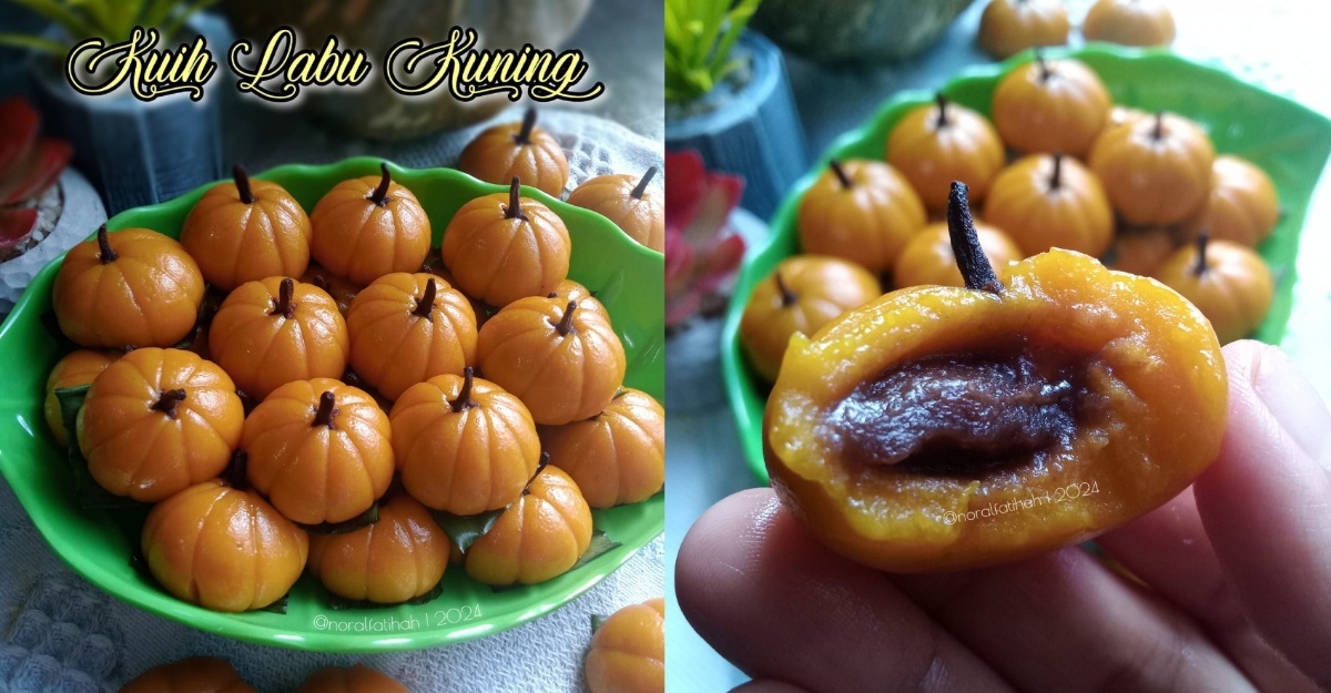 Comel Je, Wanita Kongsi Resipi Kuih Labu Kuning