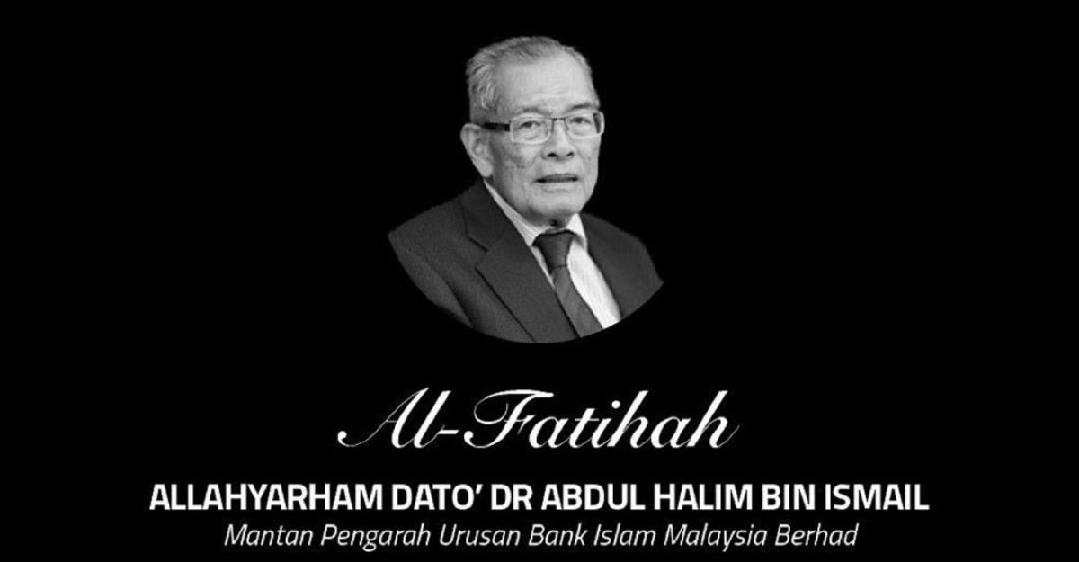 Bapa Perbankan Islam Malaysia, Datuk Dr Abdul Halim Ismail Meninggal Dunia