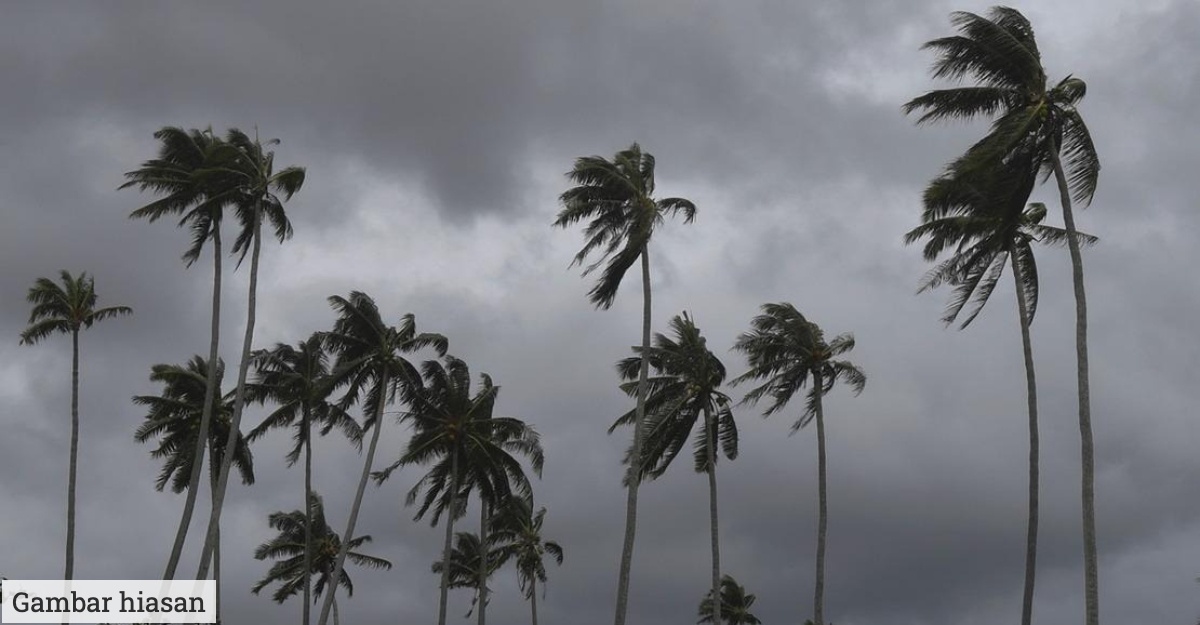 Amaran Ribut Petir, Hujan Lebat Di Tiga Negeri