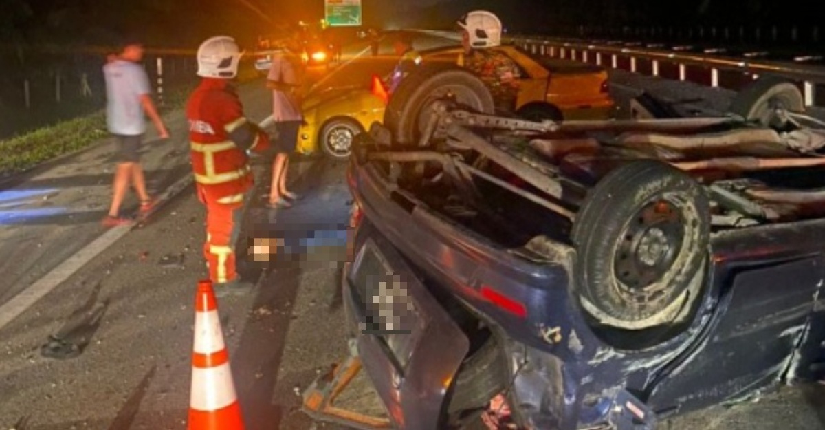 Dua Beranak Maut, Empat Cedera Dalam Kemalangan Di WCE