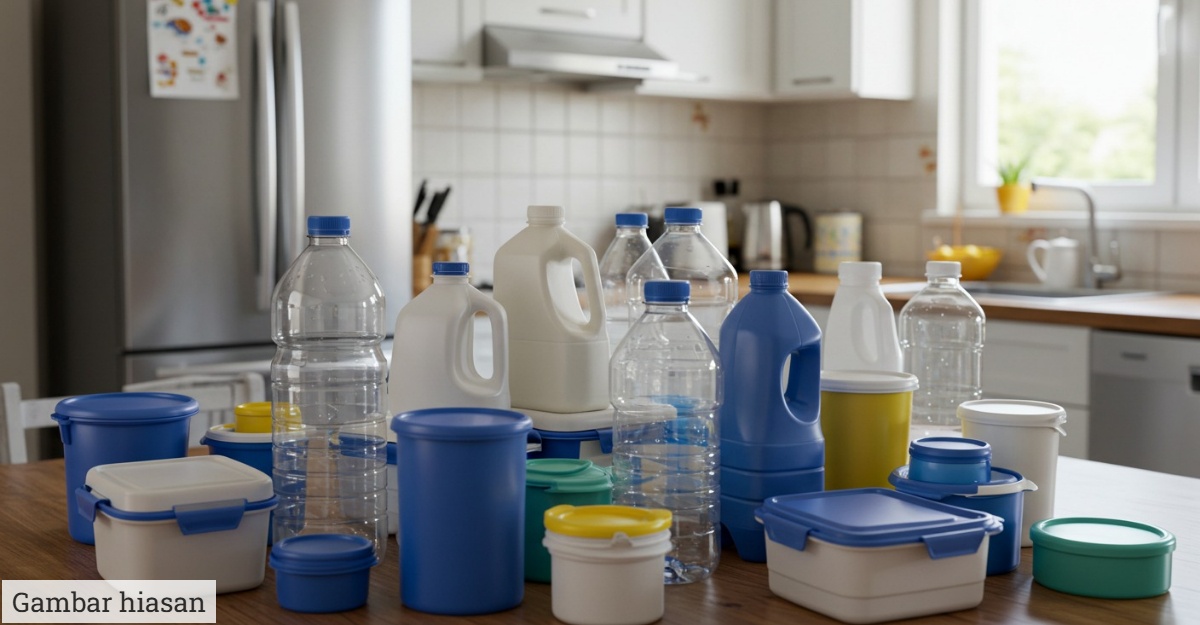 Rupanya Ini Maksud 'Nombor' Dalam Simbol Segi Tiga Pada Barangan Plastik