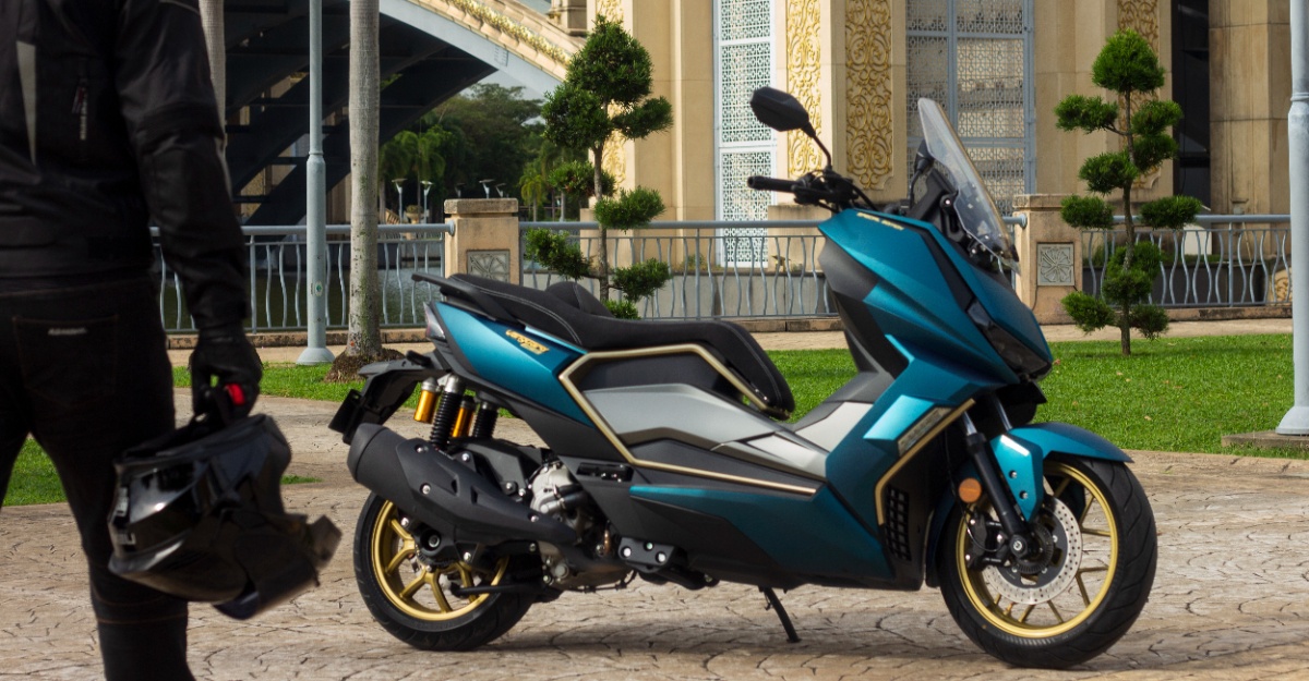 Aveta Vanguard 250: Skuter Adventure Touring Crossover Pertama Di Malaysia