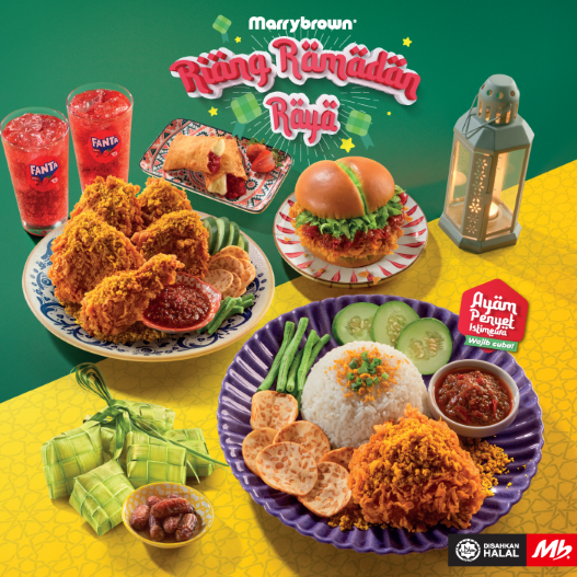 Marrybrown Menyambut Ketibaan Ramadan Dengan Menu 'Riang