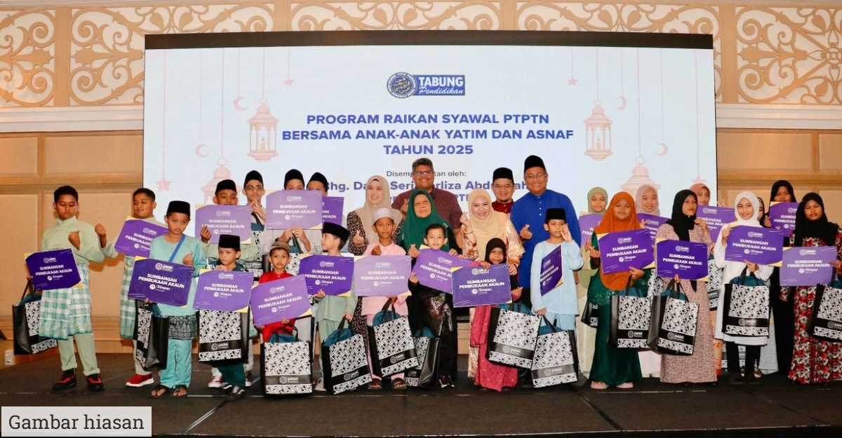 Kebersamaan Dalam Keberkatan: PTPTN Raikan Anak Yatim Dan