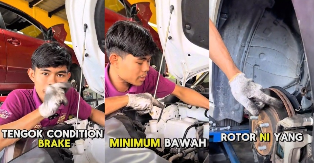 Mekanik Dedah Cara Paling Mudah Periksa "Brake Pad" Kereta