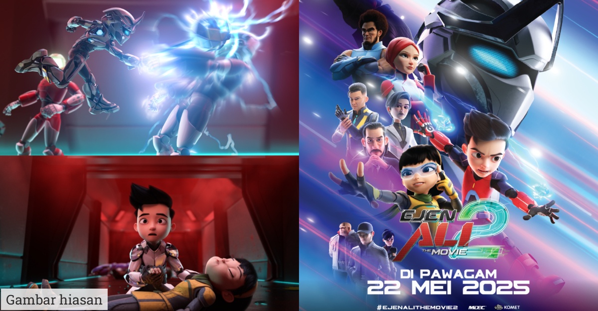 Treler Rasmi Kedua Dedah Tarikh Tayangan Ejen Ali The Movie 2 B