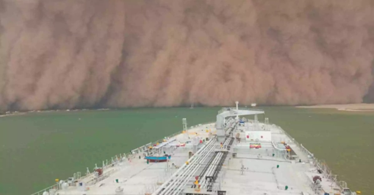 Ribut Pasir Pula Landa Israel