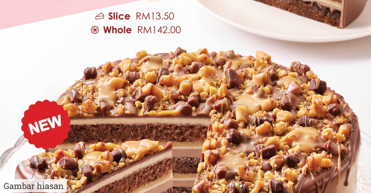 Raikan Hari Ibu dengan Kek Caramel Creme Choc Baharu dari Sec