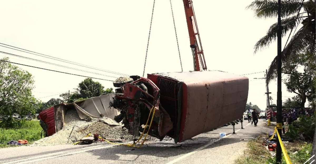 Nahas FRU: Pemandu Lori Ada Enam Rekod Jenayah Lampau