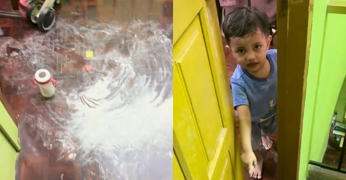 Ayah Penat Pulang Kerja Kongsi Gelagat Si Kecil, Coretan Hati Buat Ramai Kagum