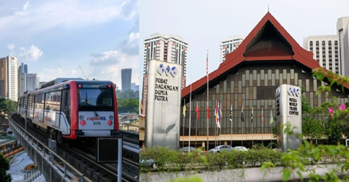 Cara Ke PBAKL Guna LRT, MRT, KTM & Monorel