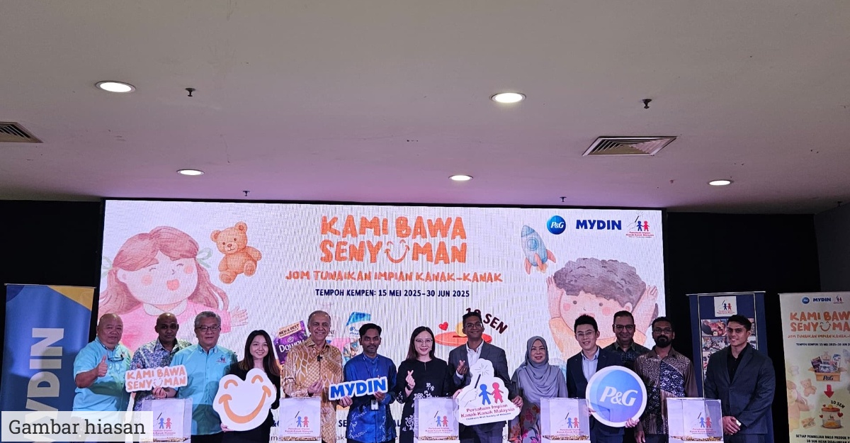 MYDIN dan P&G Berganding Bahu Bersama Persatuan Impian Kan
