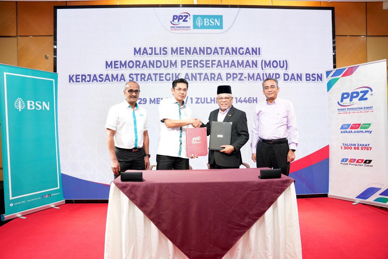 PPZ-MAIWP Dan BSN Meterai Mou Perluas Inisiatif Wakaf Tunai M