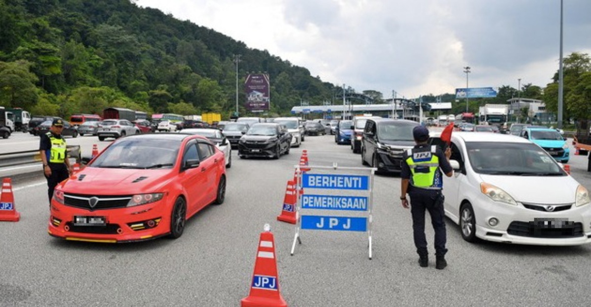 JPJ Tahan Pemandu Bas Ekspres Positif Dadah Dalam Operasi Khas Aidiladha