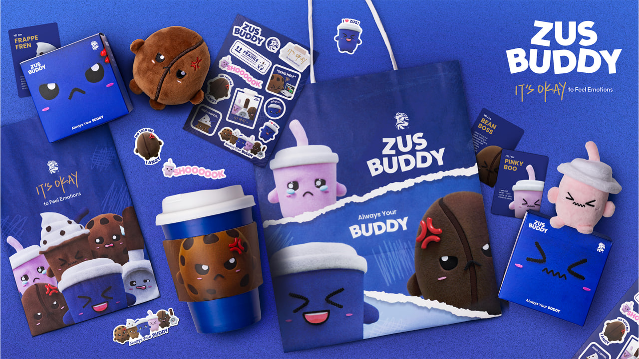 ZUS COFFEE Perkenal Koleksi ZUS BUDDY