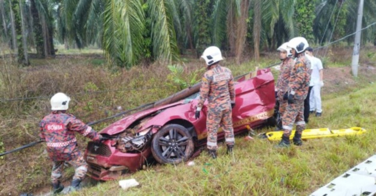 Pasangan Suami Isteri Maut Dalam Kemalangan Di Segamat