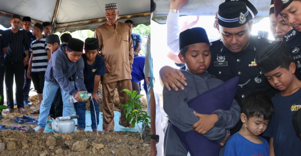 Jenazah Koperal Mohd Hafizul Izham Selamat Dikebumikan