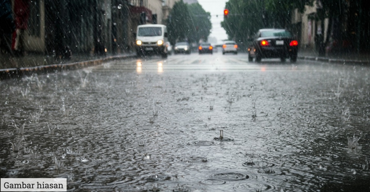 Hujan Lebat Di 5 Negeri, 2 Wilayah Hingga Malam Ini